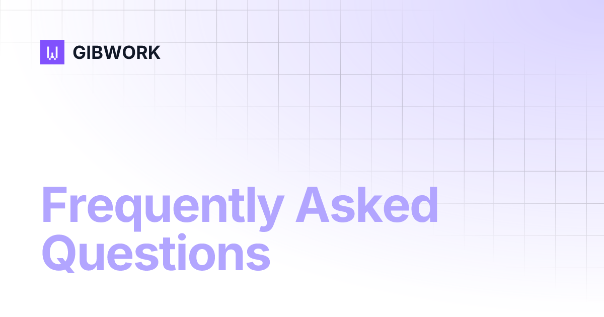 Frequently Asked Questions | GIBWORK